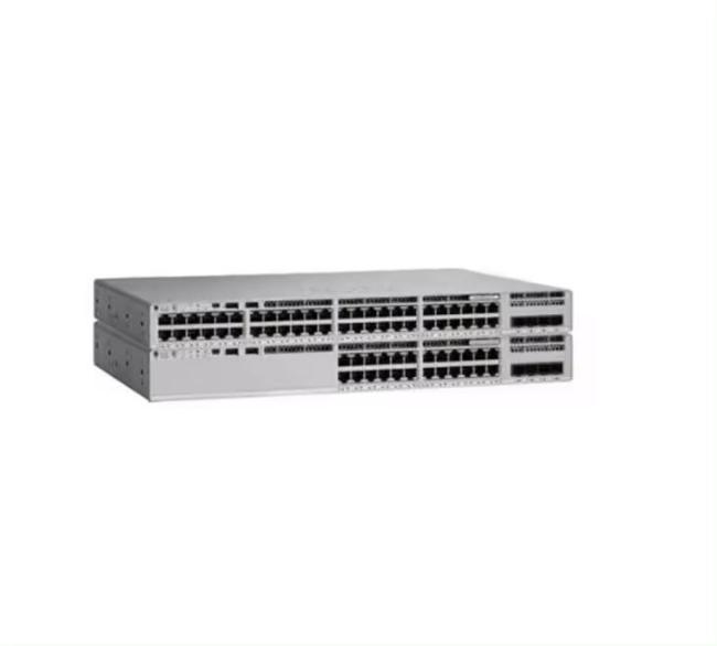C9200L-48P-4X-E Ethernet Network Switch LED indicators