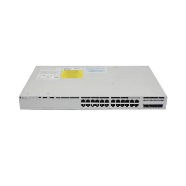 Network switch in rack installation