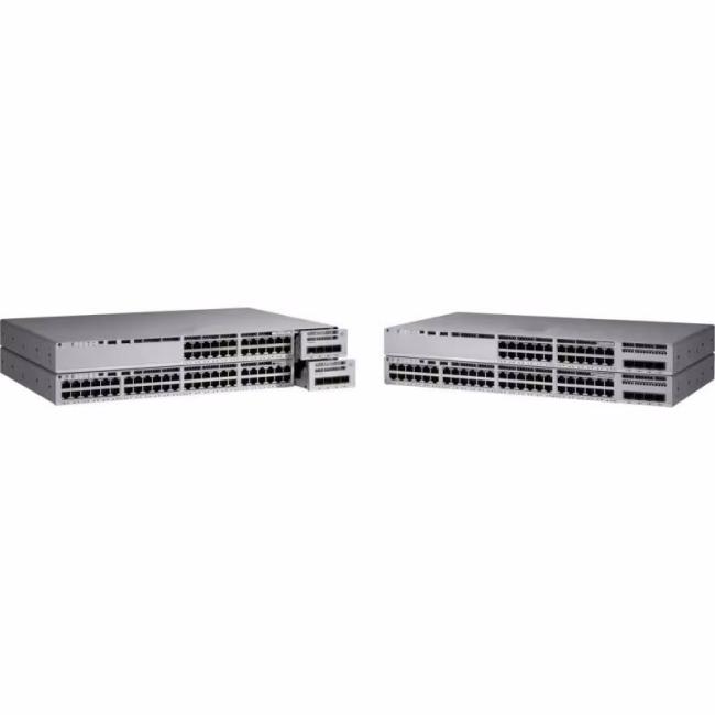 C9200L-24P-4G-A PoE Switch side view