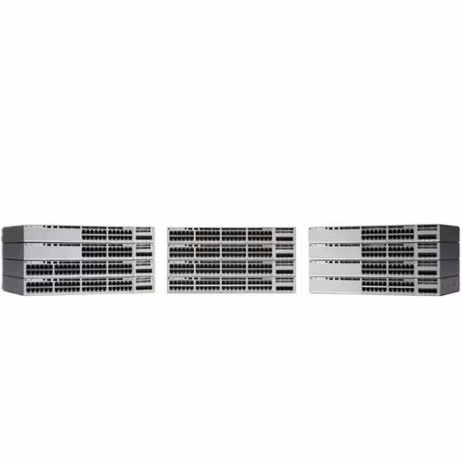 C9200L-24P-4G-A PoE Switch rear view