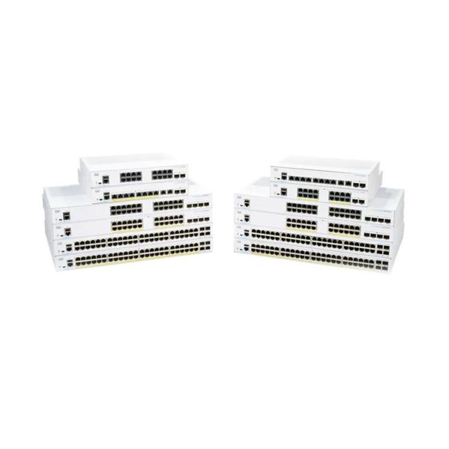 Side view of WS-C 3560CX-8PC-S switch showing ports