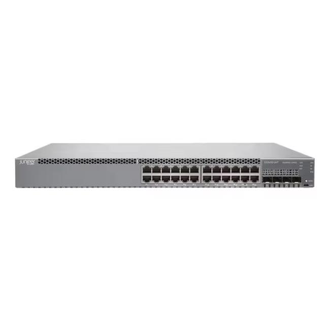 EX3400-24P Network Switch side view