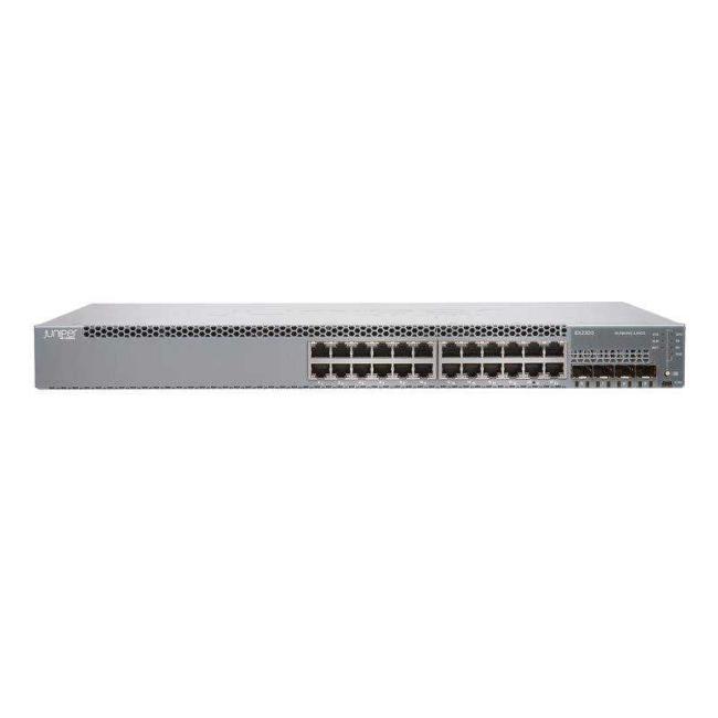 EX2300-24P PoE Enterprise Switch rear ports view