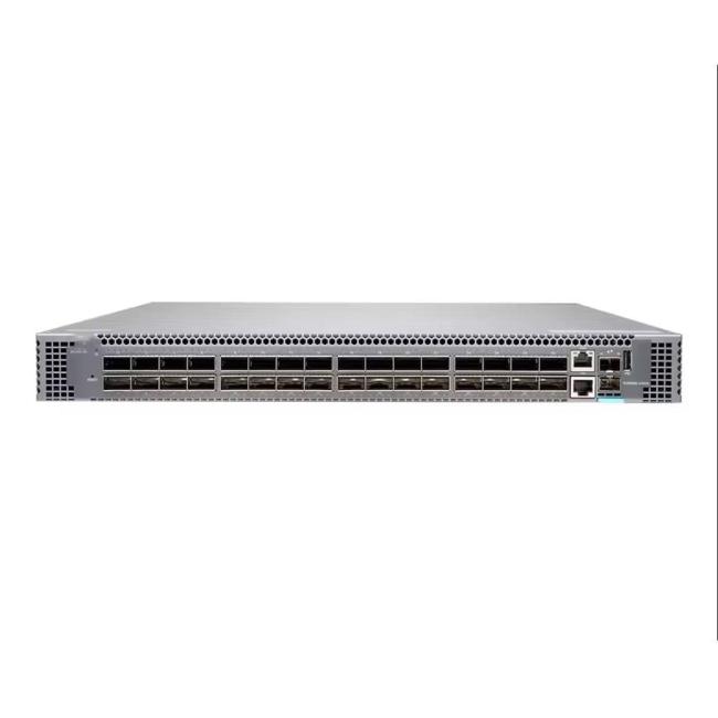 Side view showing ports and connectivity options of the network switch