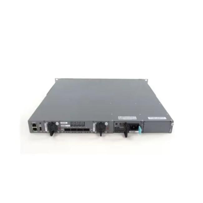 Rear panel of EX4300-48T switch