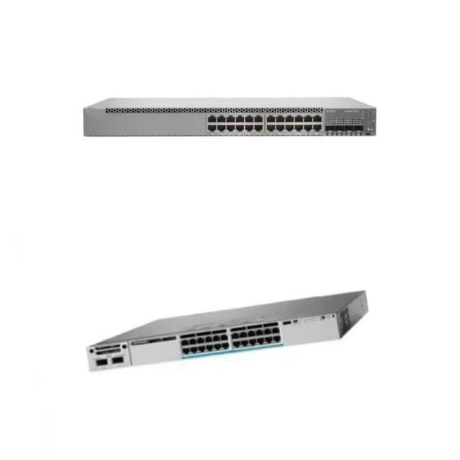 EX3400-24P Network Switch side view