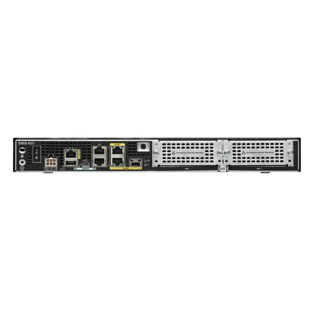 Cisco ISR4321/K9 router connectivity options