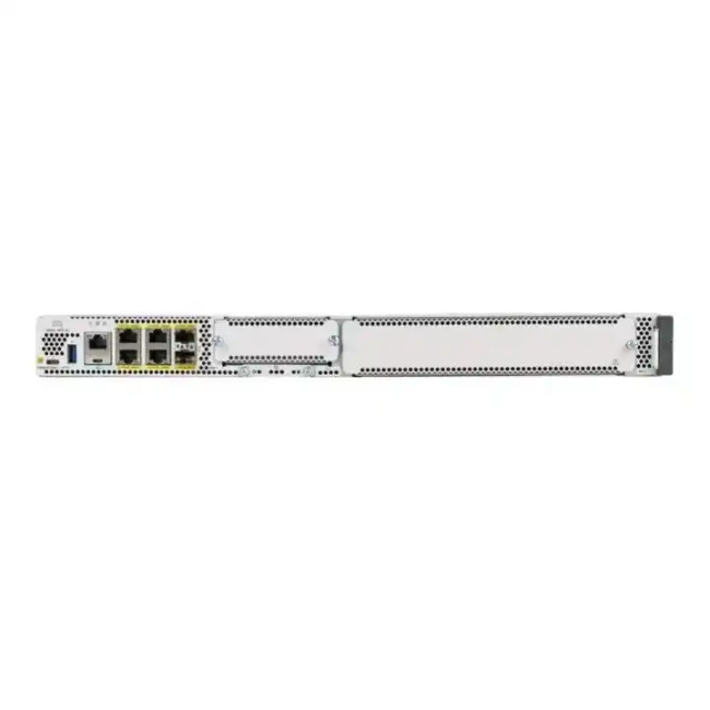Rack-mounted installation of C8300 router
