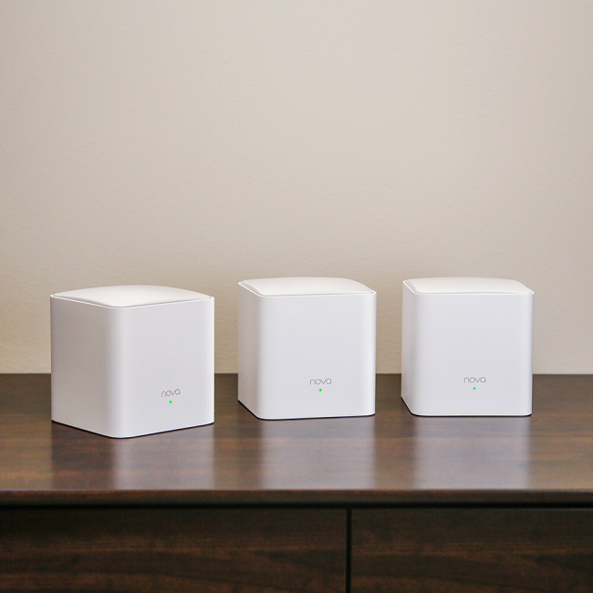 Mesh network setup diagram