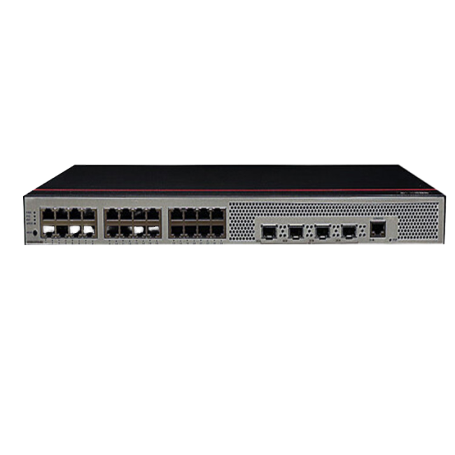 Side view of HW S5735S-L24T4S-QA2 switch showing ports