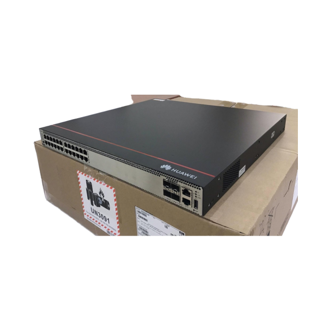 HW S5731-S24T4X network switch side view