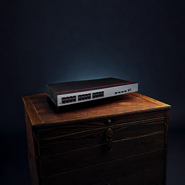 Rack mounting options for the enterprise switch