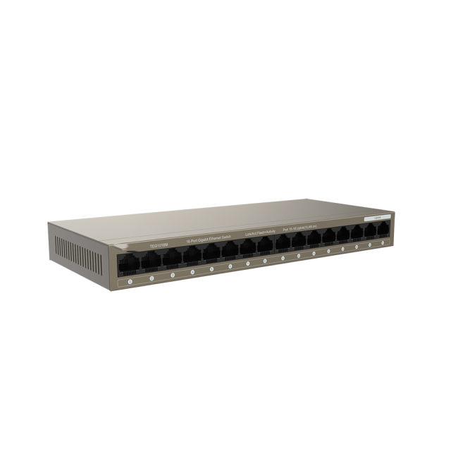 TEG1016M side view with dimensions