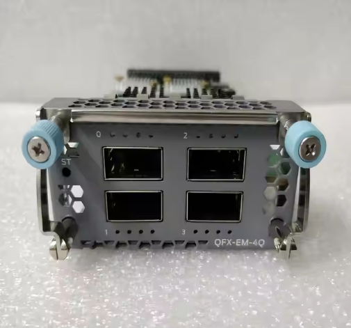 QFX-EM-4Q Network Switch front view