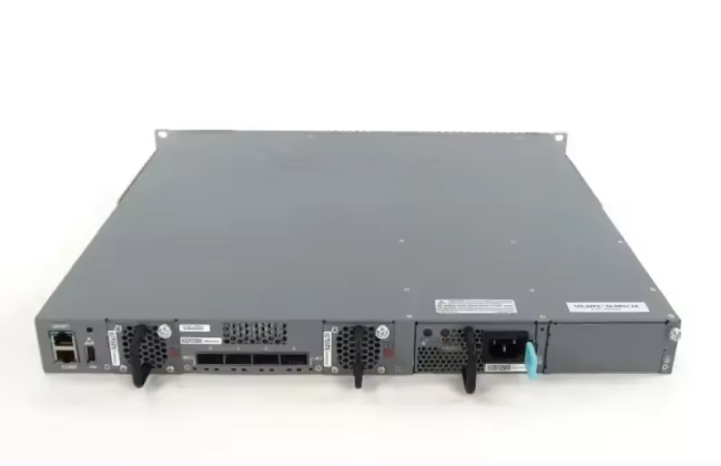 EX4400-24X industrial switch rear panel connections