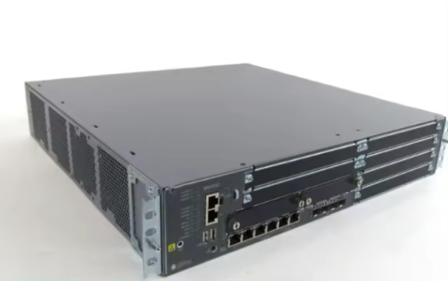 Rear panel connections of EX9200-MPC switch