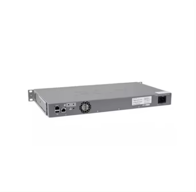 EX4100-24P Ethernet Switch in rack installation