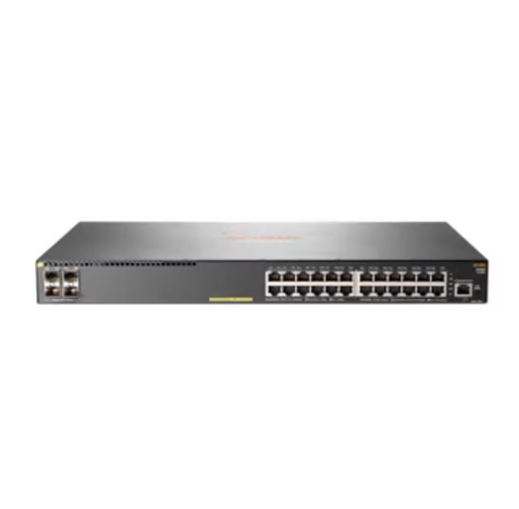 Close-up of JL259A switch ports