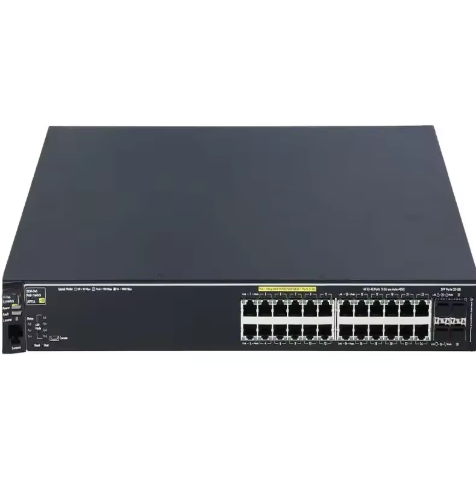 LED indicators on the network switch
