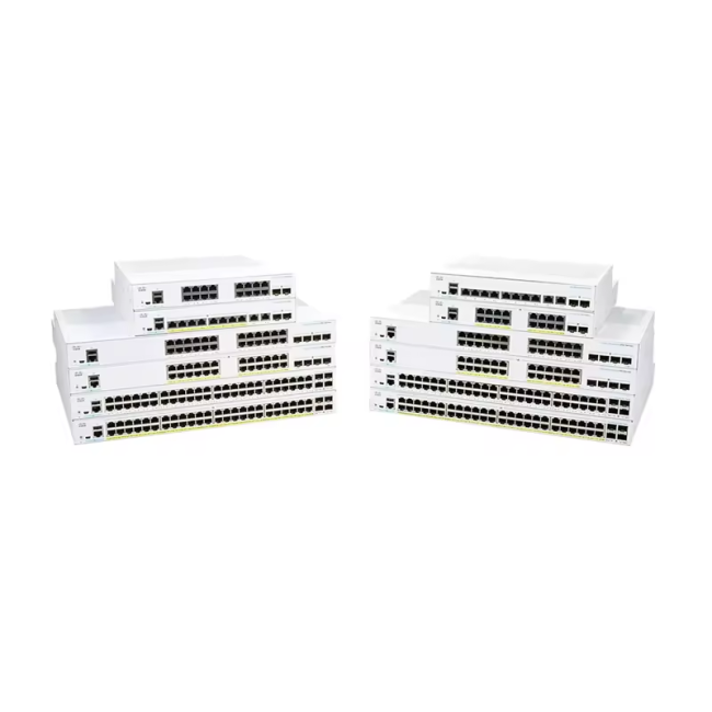 Network switch technical specifications diagram