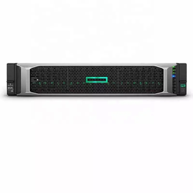 HPE DL388 Server side view showing ports