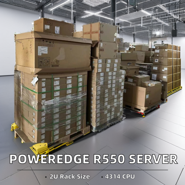 Internal component layout of server