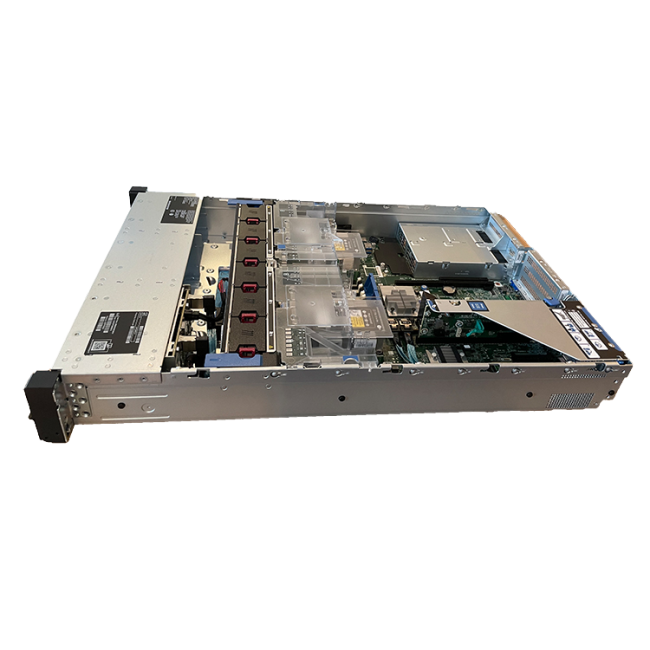 Rear panel of DL380 server
