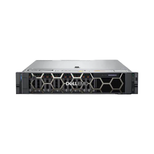 Rear panel connections of R550 server