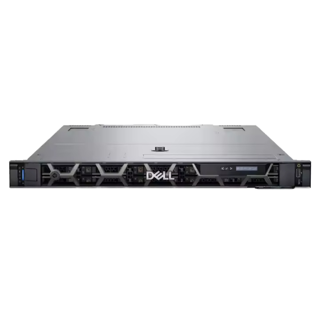 Rear panel of PowerEdge R650 server