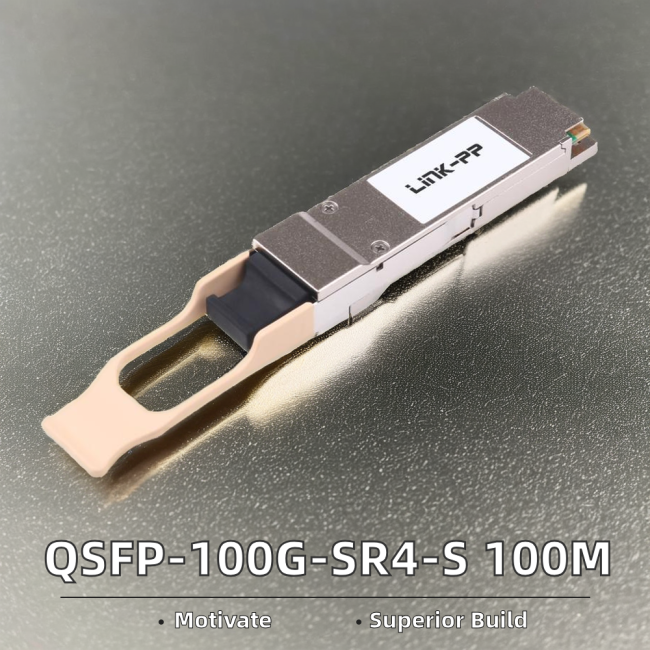 100G QSFP SR4-S Ethernet Module specifications label