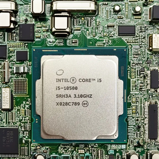 Intel Core i5 processor side view