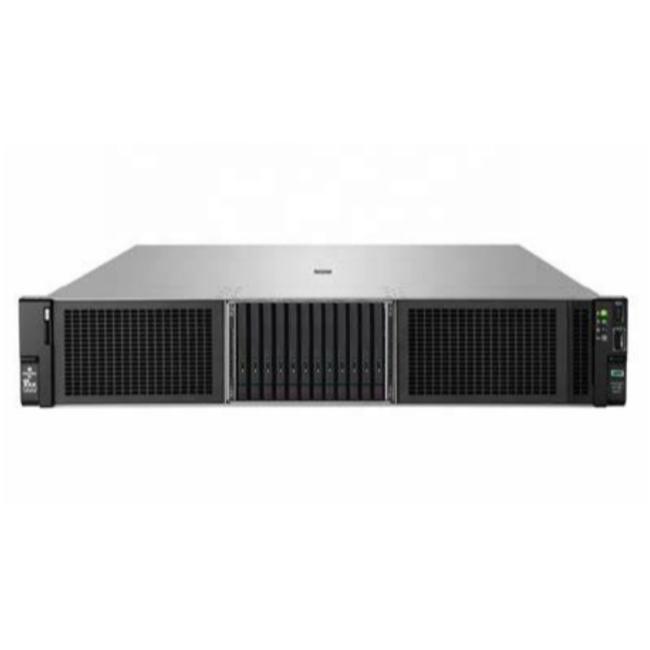 Front view of DL380a Gen11 2U Rack Server showing LED indicators and drive bays