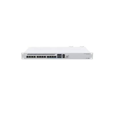 중국 미크로틱 1U 랙마운트 CCR1009-7G-1C-1S 라우터 5g 와이파이 전송 속도 및 밀폐 콤보 포트 판매용