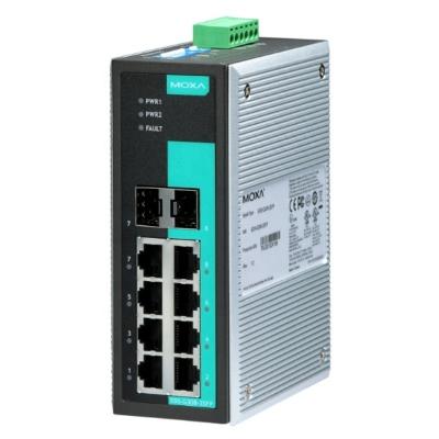 China Interruptores de red EDS-G308 de serie Gigabit completo no administrados de Ethernet con 8 puertos en venta