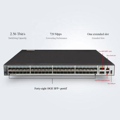 Китай Гигабитный коммутатор S6720-54C-EI-48S-AC 48-портный сетевой коммутатор с функцией SNMP и скоростью передачи продается