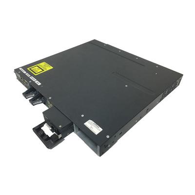 China Comutador PoE administrado de 24 puertos de capa 3 con puertos Ethernet 10/100/1000 Tamaño personalizado Base LAN apilada WS-C3750X-24P-L en venta