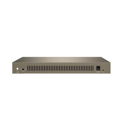 China Conmutador de 16 puertos de Gigabit TEG1016M personalizable para WiFi 802.11 de nivel empresarial en venta