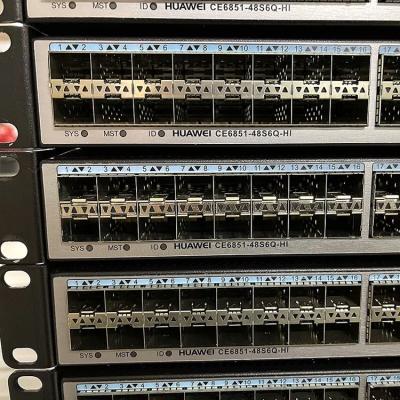 China CE6800 Série 48-Port 10G SFP e 6-Port 40GE QSFP Data Center Switches com modo de comunicação Full-Duplex Half-Duplex à venda