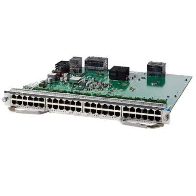 China Modulo C9400-LC-48P de la serie 9400 personalizado con puertos 48 POE 10/100/1000 RJ-45 con configuraciones de red personalizables en venta