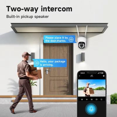 China 4MP HD Security Tuya Smart Wifi Kamera Autoverfolgung PTZ Heimnetzwerk CCTV Kamera Drahtlose Netzwerkkamera zu verkaufen