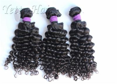 China Nenhum derramamento de nenhum cabelo virgem da onda profunda peruana do emaranhado molhado e ondulado com fechamento à venda