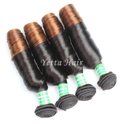 Cina Nessun pidocchio nessun tessuto peruviano dei capelli umani di Ombre della miscela può tingersi e candeggiato in vendita
