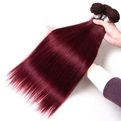 中国 健康な99J色のペルーの直毛は30インチを化学薬品束ねません 販売のため