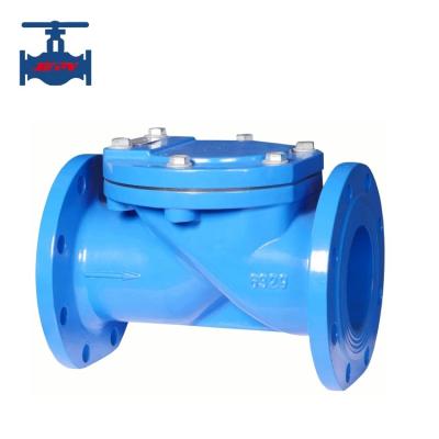 Ductile Iron Rubber Disc Swing Check Valve For Water Pipeline