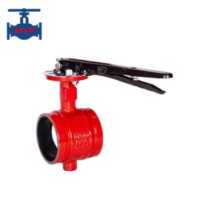 Ductile Iron Worm Gear Operated Fire Fighting Valve Simple Structure Compact
