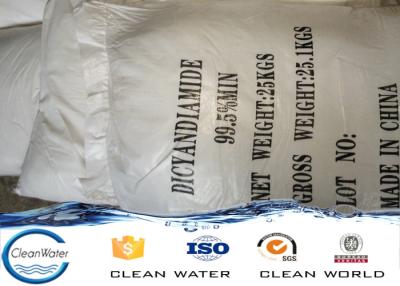 백색 수정같은 Dicyandiamide Dcd 칼슘 내용 ppm≤ 200 CAS 461-58-5