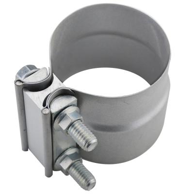 China Quick Release Exhaust Lap Joint Band Clamp 1" 1.25" 1.75" 2",2.25" 2.5" 2.75" 3" for sale