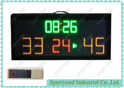 Cina Tabellone segnapunti elettronico all'aperto di pallacanestro con il regolatore senza fili di IR, IP65 impermeabile in vendita