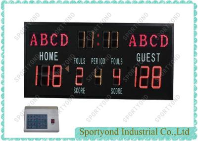 Cina Il tabellone segnapunti elettronico di pallacanestro della High School con il singolo fronte ha condotto il visualizzatore digitale in vendita