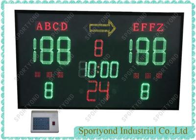 Cina Tabellone segnapunti elettronico principale pallacanestro/del netball, bordo principale del punteggio con il temporizzatore in vendita